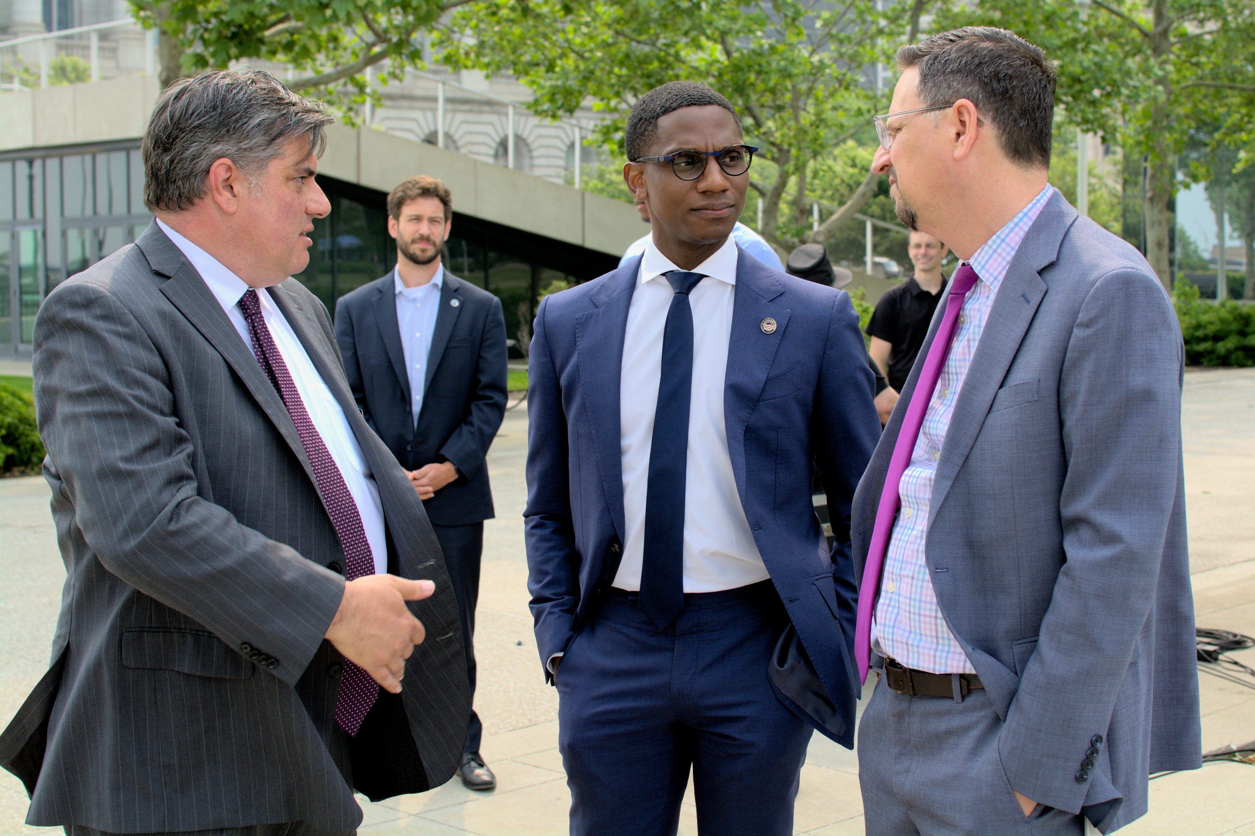 Cleveland Public Square jersey barriers to come down in 2024