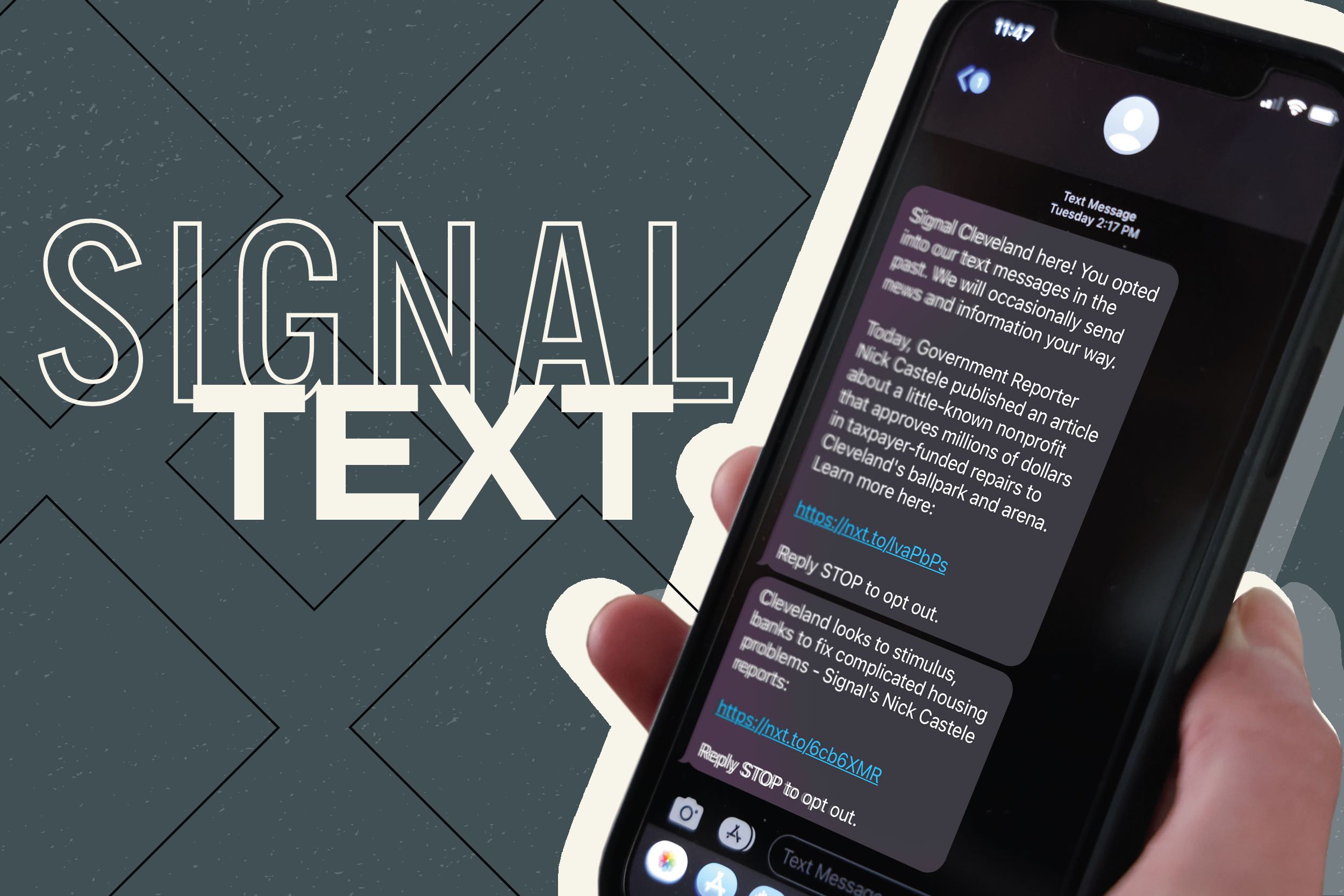 Signal Cleveland Text Messages, we're listening - Signal Cleveland