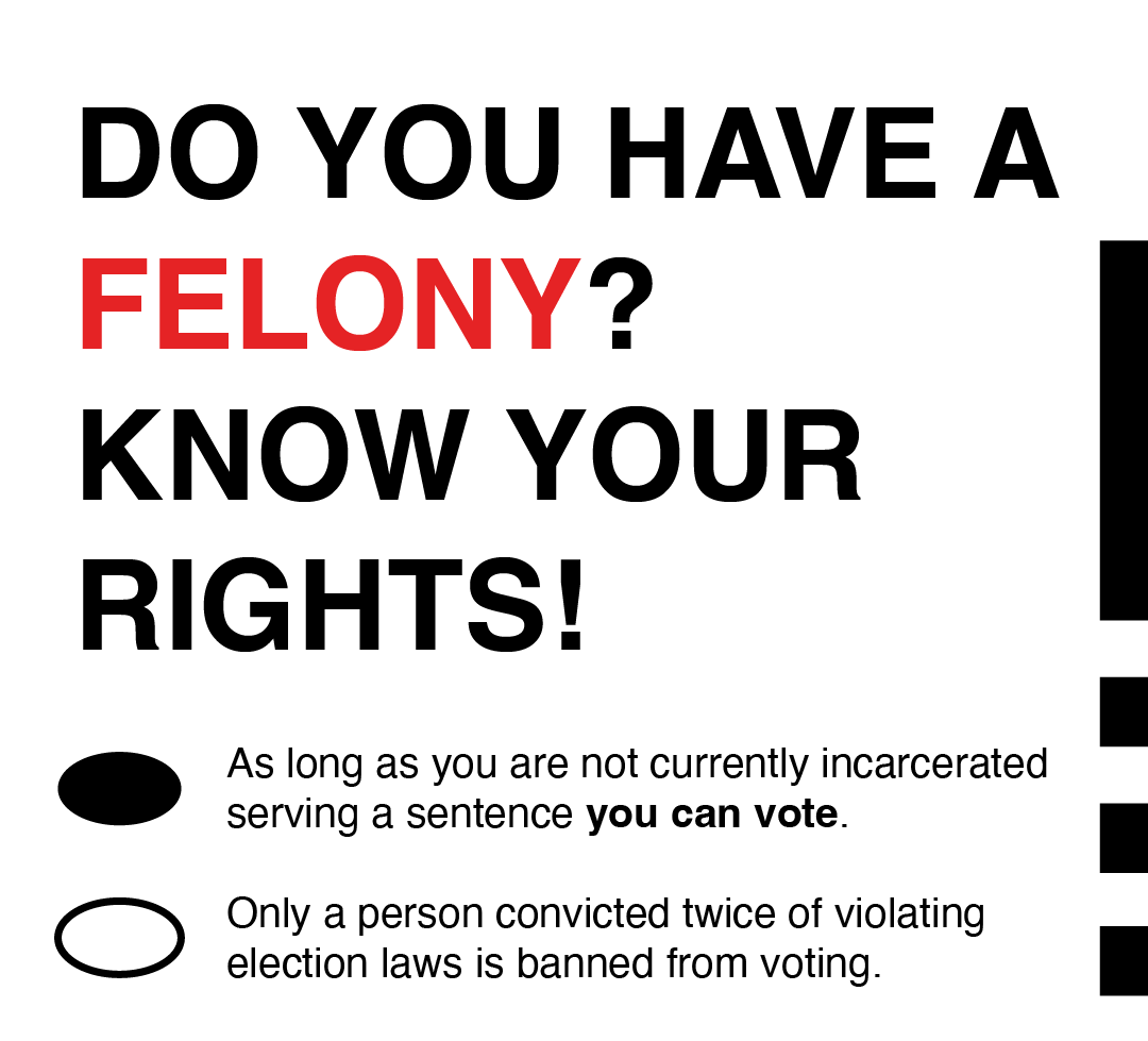 I have a felony conviction. Can I vote in Ohio?