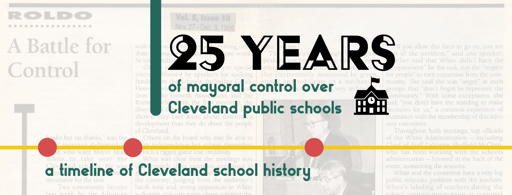 Timeline: 25 years of mayoral control over Cleveland public schools