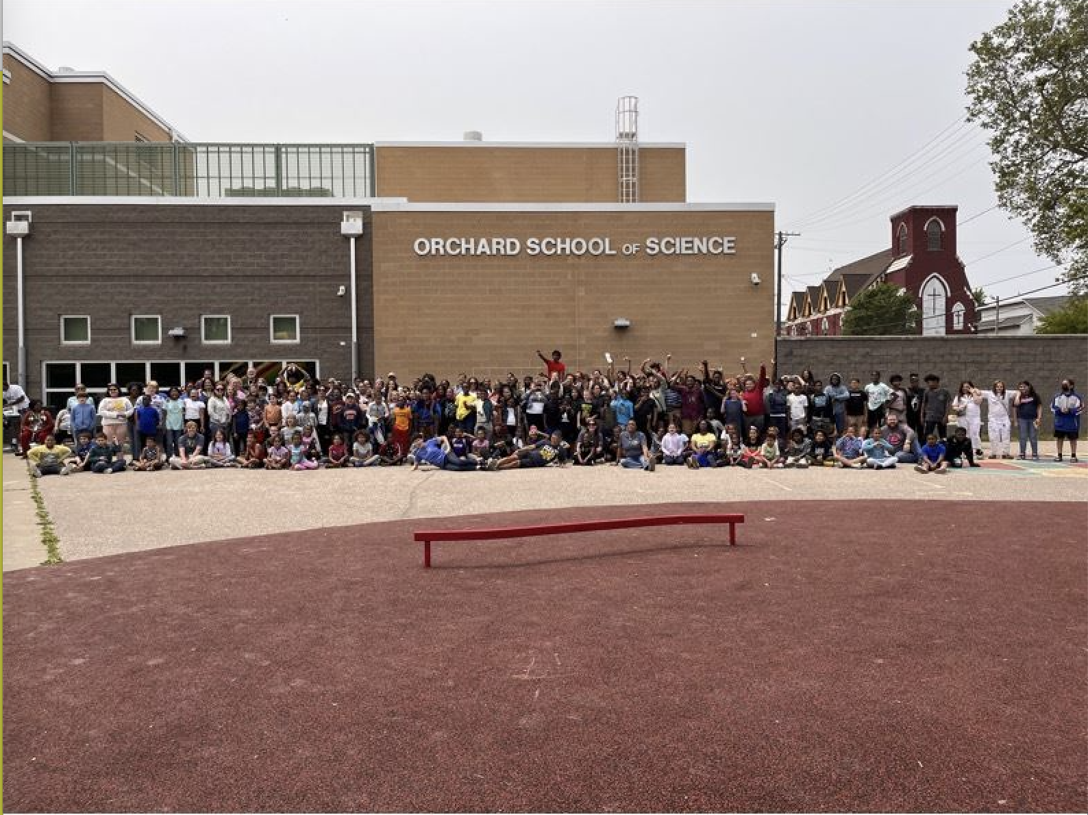 New electric sign approved for Orchard STEM School in Ohio City