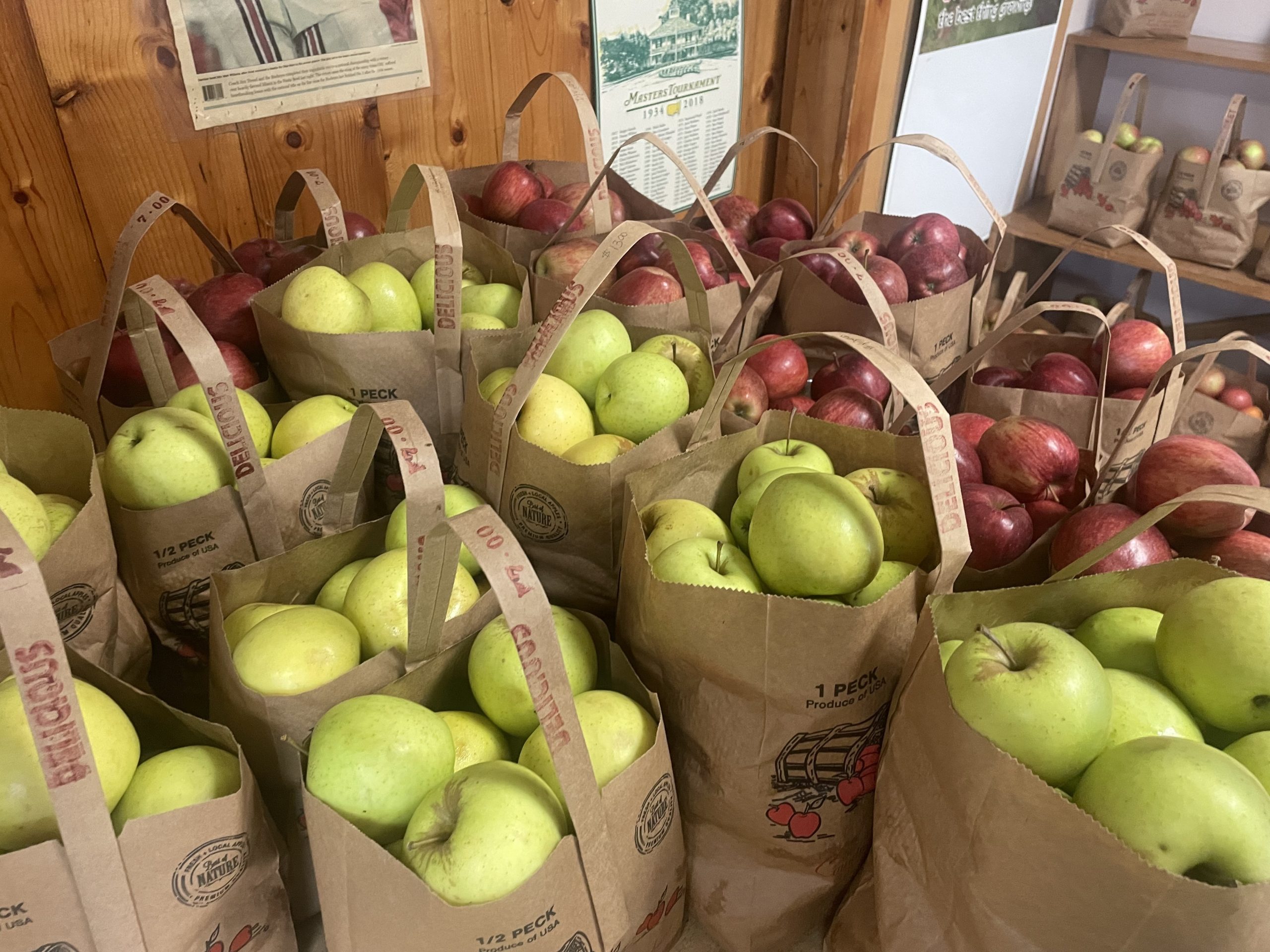 There are apple orchards galore east, west and south of Cleveland