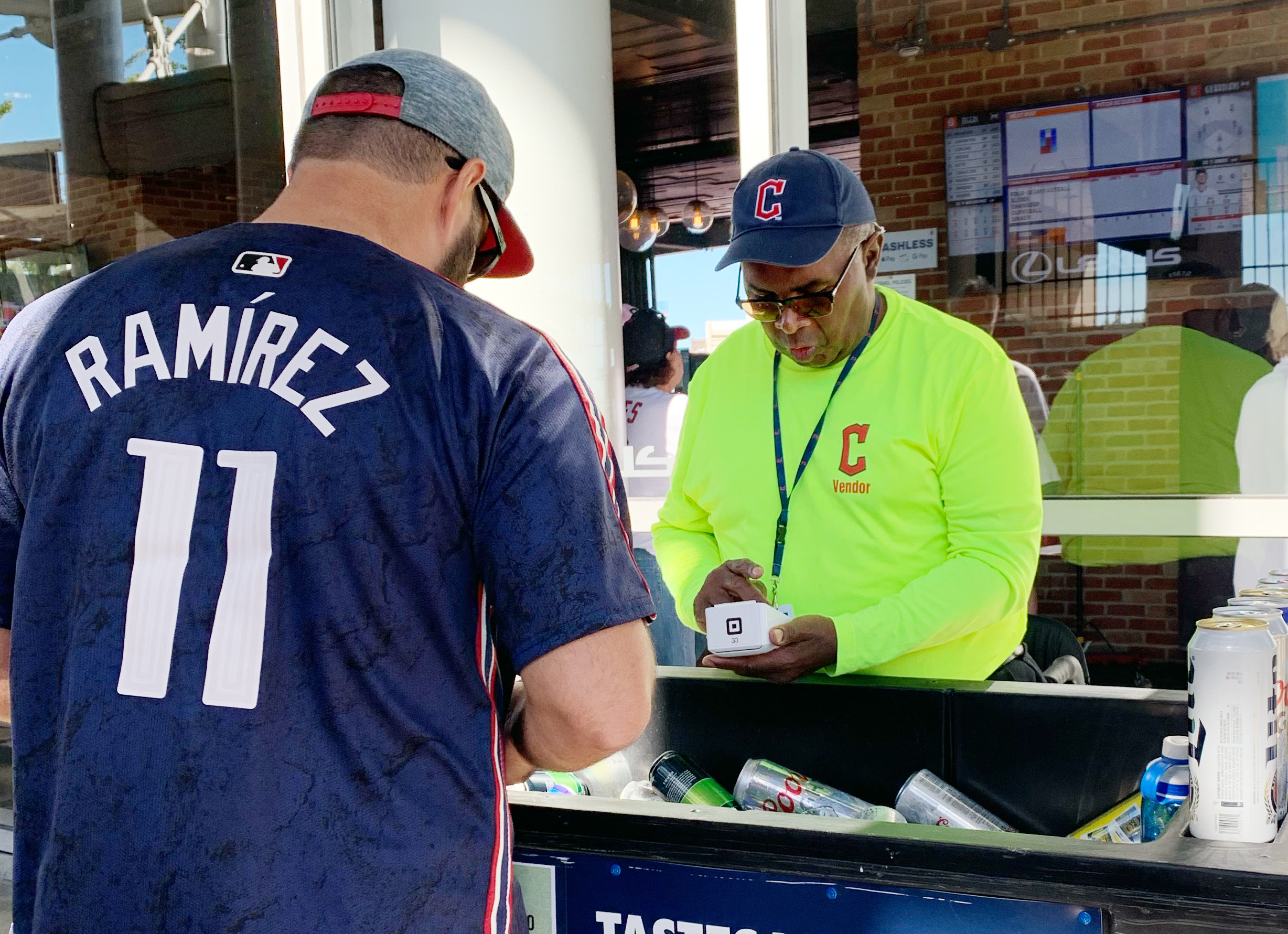 Workers throw themselves into Guardians post-season baseball