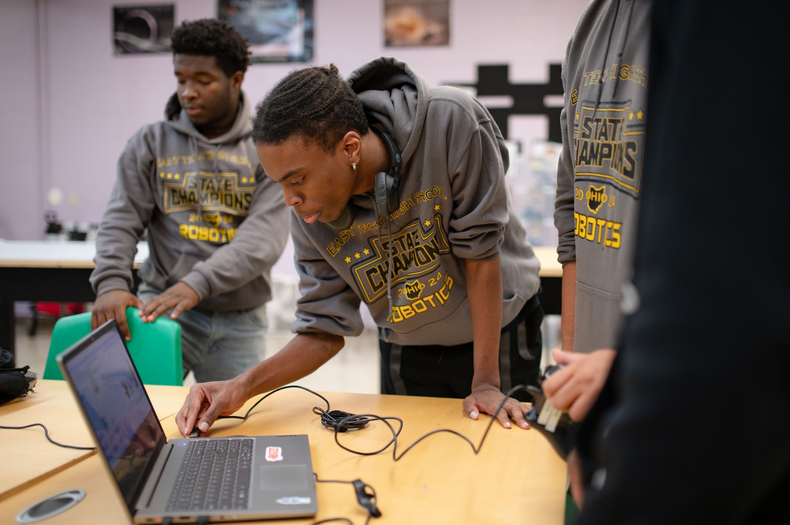 Meet the awesome East Tech High School robotics team