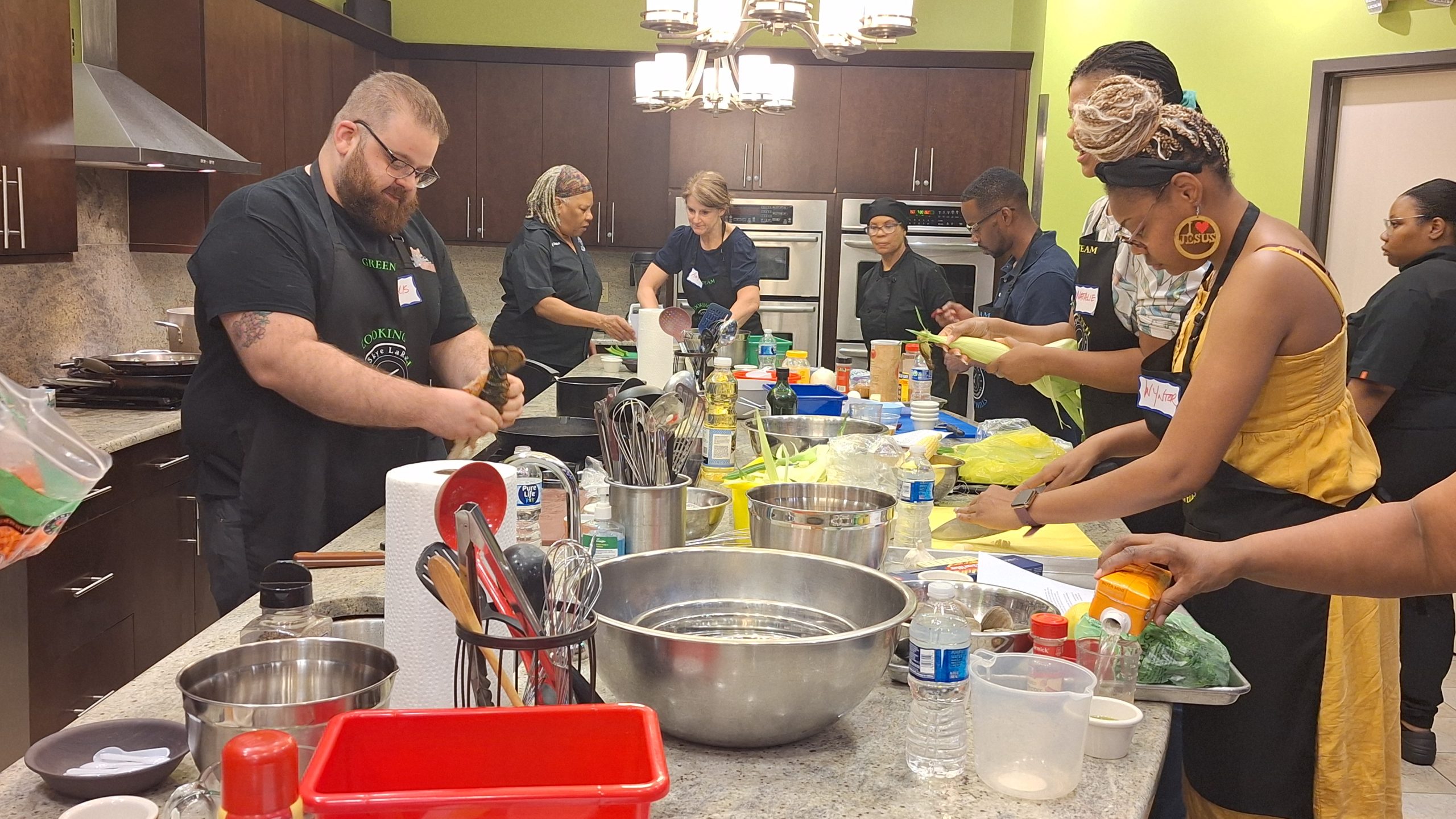 Team-building and teaching moments with celebrity chef Eric Wells