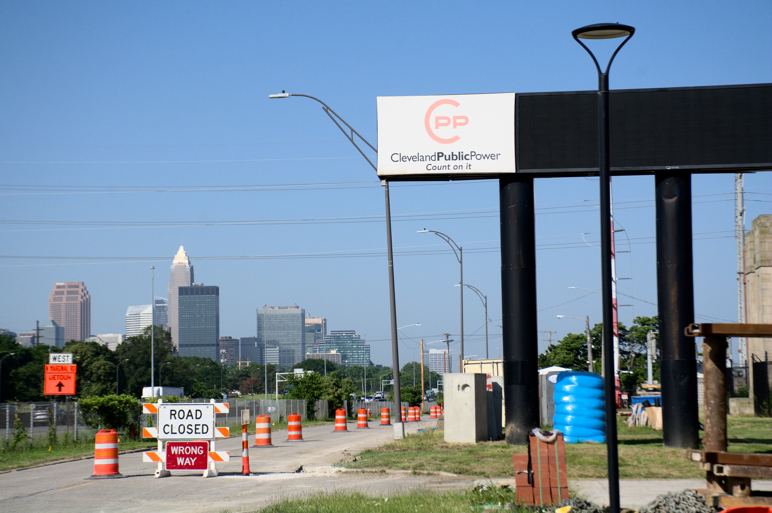 Power outages across downtown Cleveland, East Side after fire